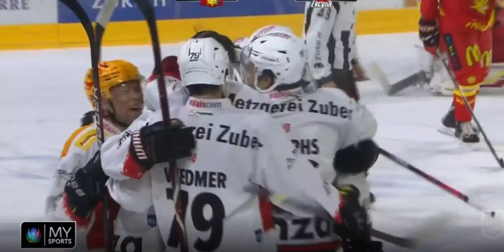 Der EHC Visp gewinnt gegen den HC Siders