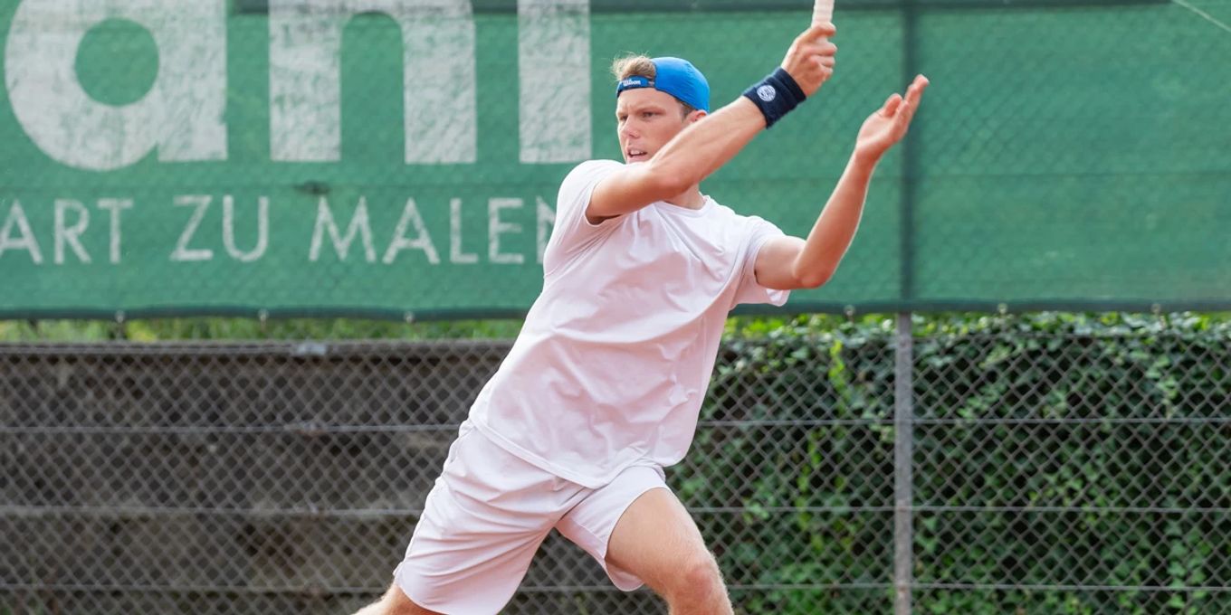 Janis Simmen ist neuer Aargauer Tennismeister | Nau.ch