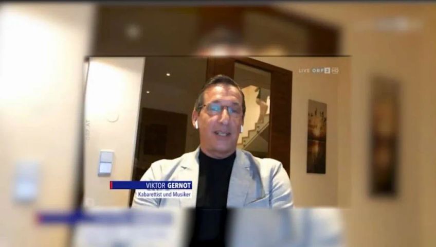 Coronavirus: Freundin crasht Ösi-TV-Interview im Höschen