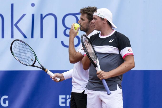 ATP Gstaad: Dominic Stricker und Stan Wawrinka stehen im Doppelfinal ...