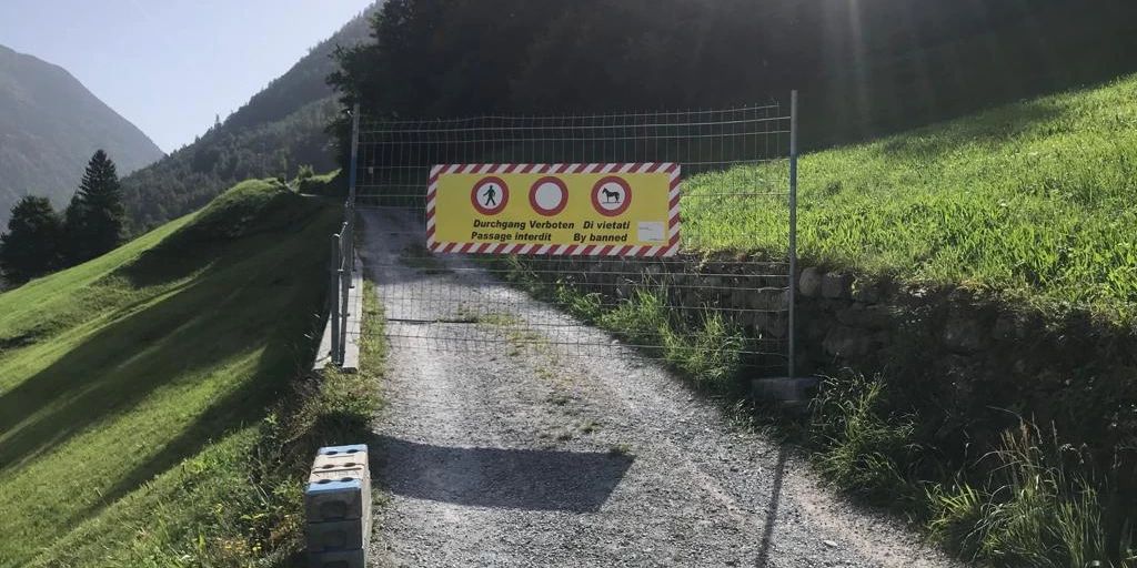 Abwehr von Starkniederschlägen im Rutschgebiet Wagenrunse