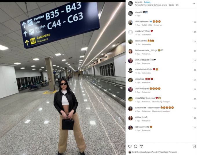 Alisha Lehmann freut sich über Insta-Rekord und Brasilien-Besuch | Nau.ch