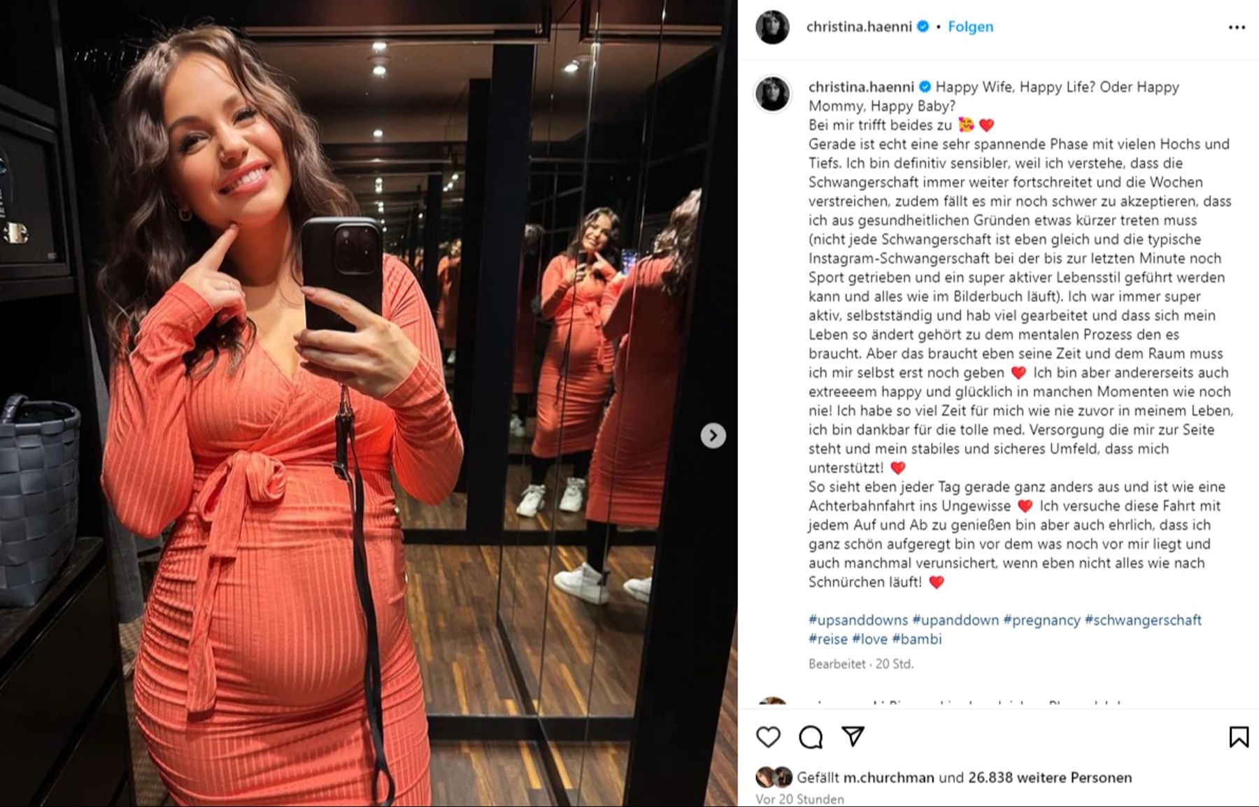 Luca Hänni: Darum ist es um Gattin Christina still geworden | Nau.ch