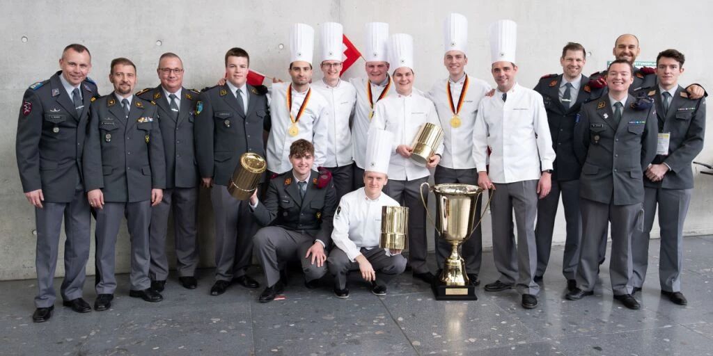 Olympiade in Stuttgart: Goldmedaille für Schweizer Armeeköche