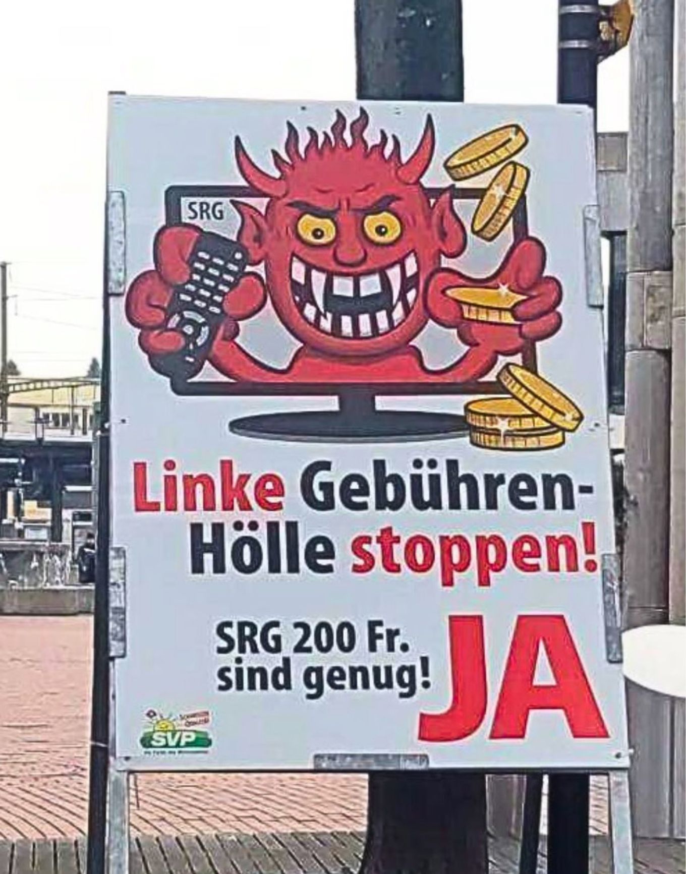 SRG-Plakatschlacht ist lanciert – wer mobilisiert stärker? | Nau.ch
