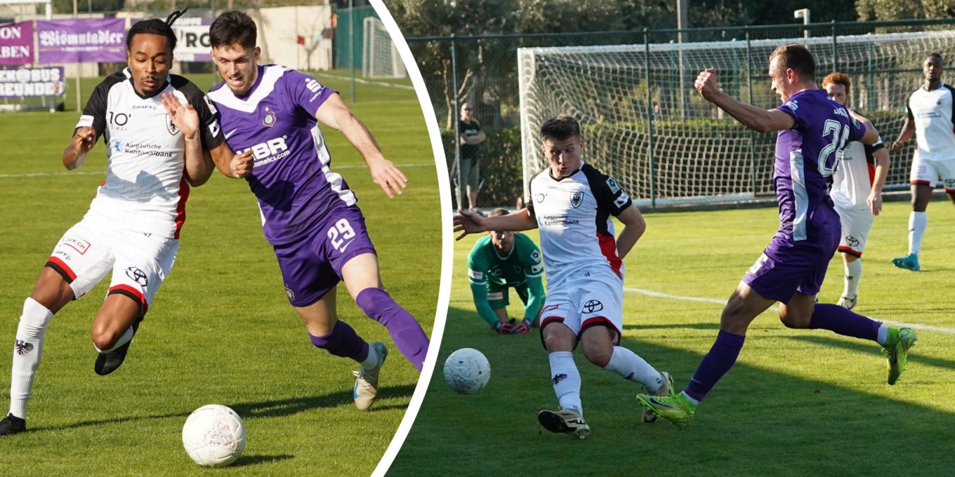 FC Aarau feiert 2:1-Testspielsieg gegen Erzgebirge Aue | Nau.ch