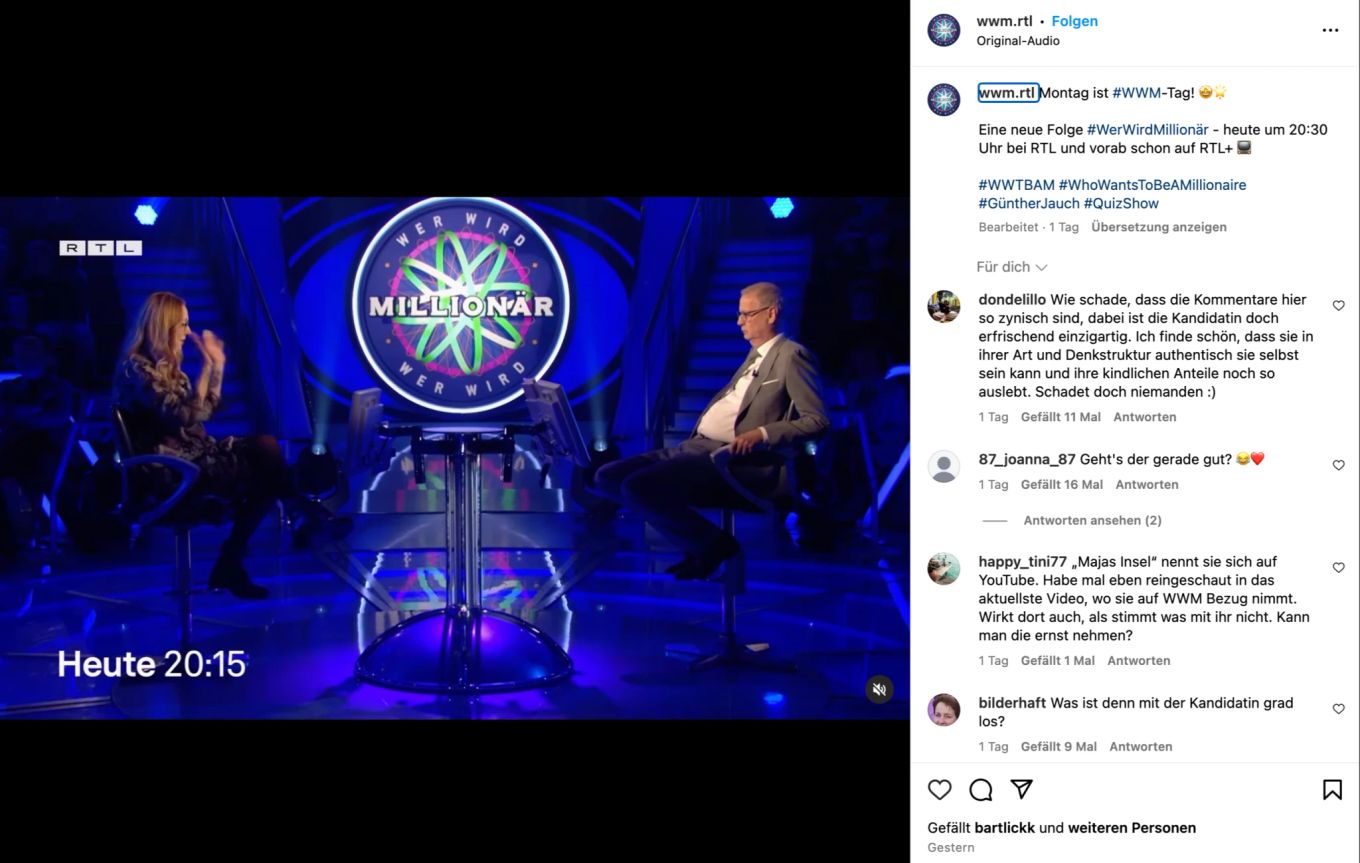 Günther Jauch: TV-Moderator zeigt Abneigung gegen Influencer | Nau.ch