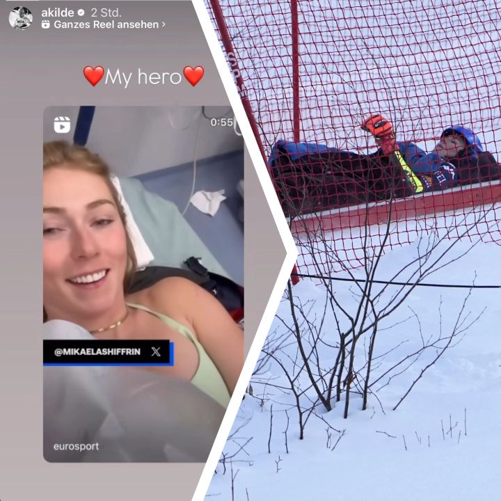 Schatz Kilde: So leidet Mikaela Shiffrin nach ihrem Sturz | Nau.ch