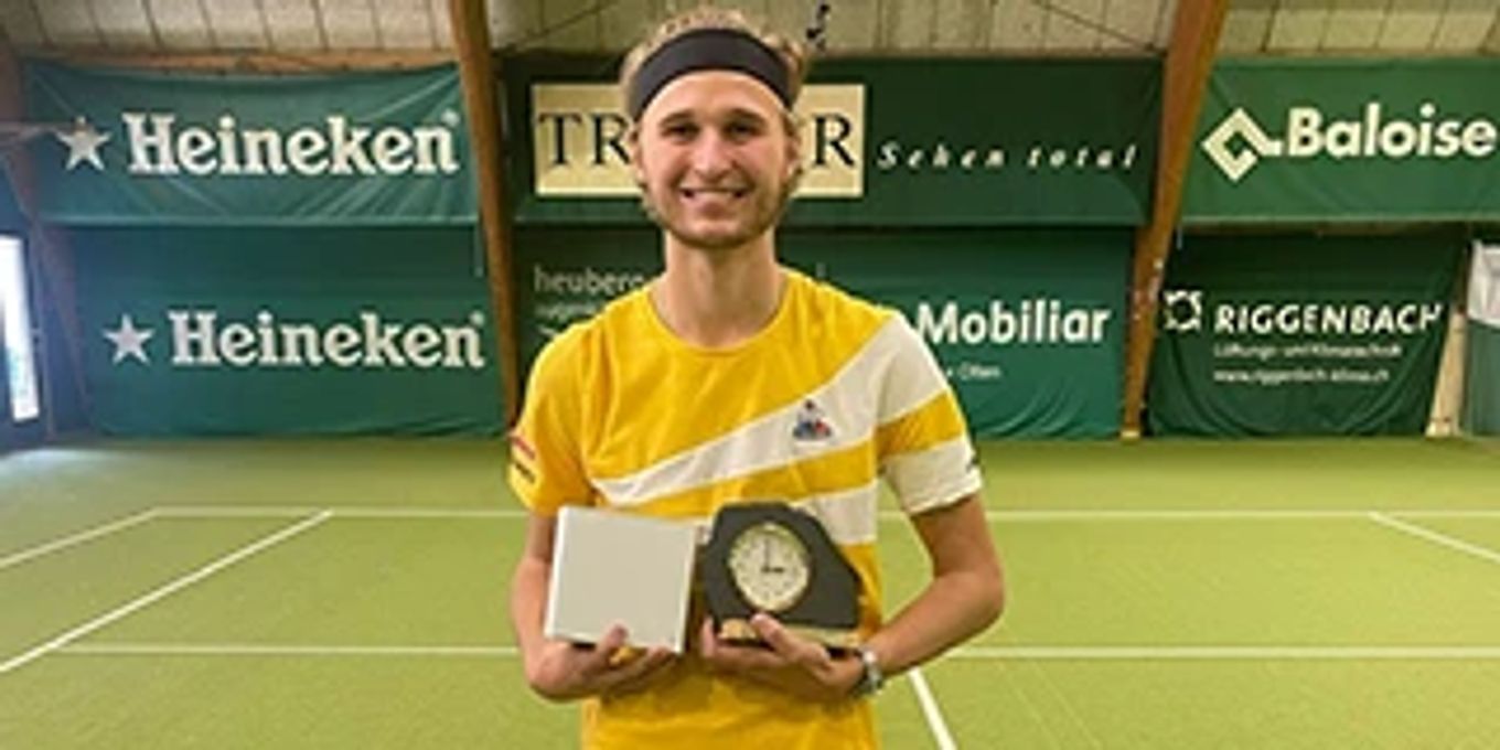 Swiss Tennis: Leandro Riedi triumphiert in Trimbach | Nau.ch