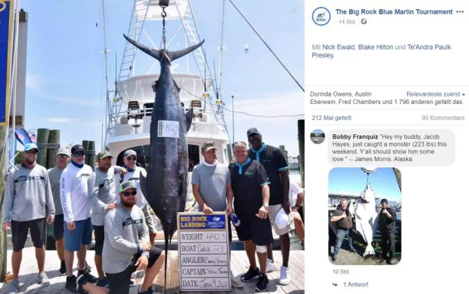 NBA-Legende Michael Jordan fängt einen 200-Kilo-Fisch | Nau.ch